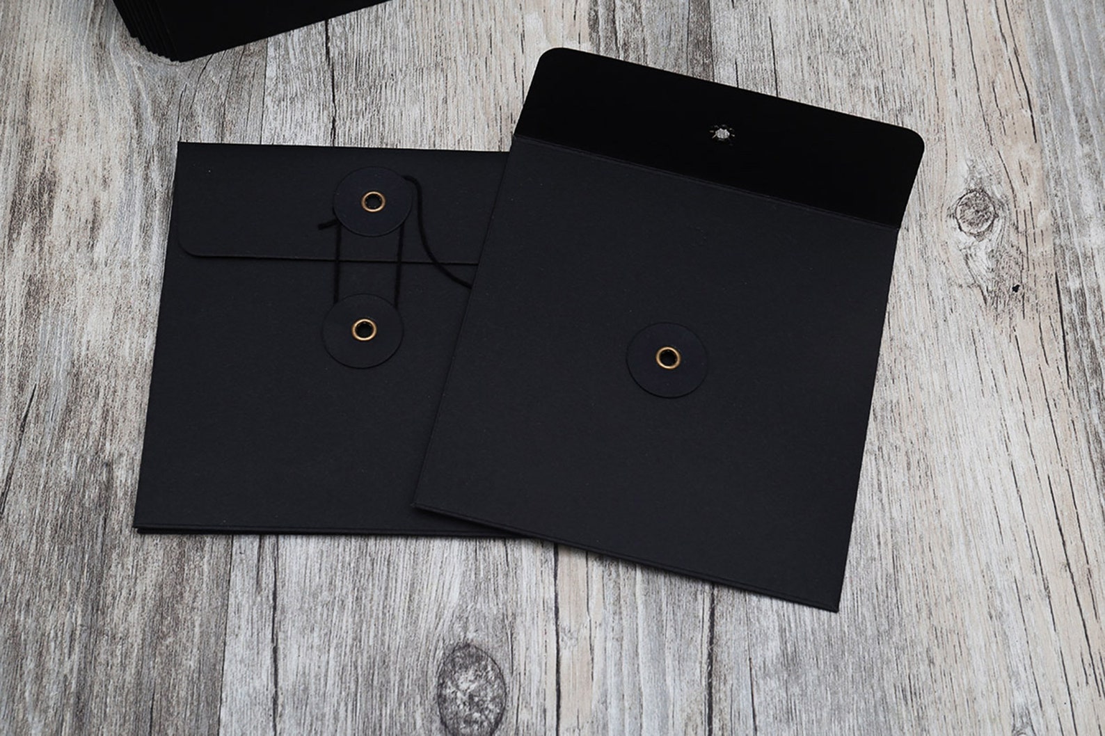 Minimalist Paper CD Envelope/black CD Envelope Sleeve /kraft Envelopes ...