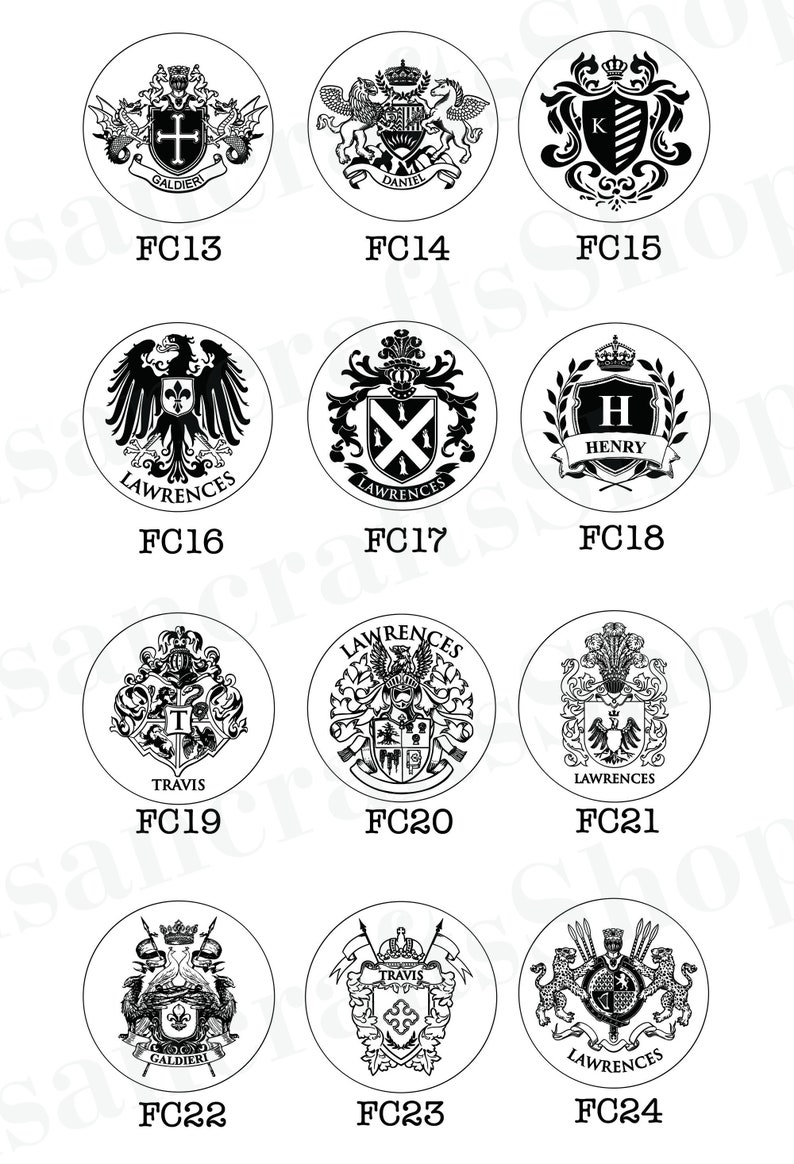 Personalized Family Crest Wax Seal Stamp Coat of Arms Wax - Etsy Personalized Family Crest Wax Seal Stamp Coat of Arms Wax - Etsy