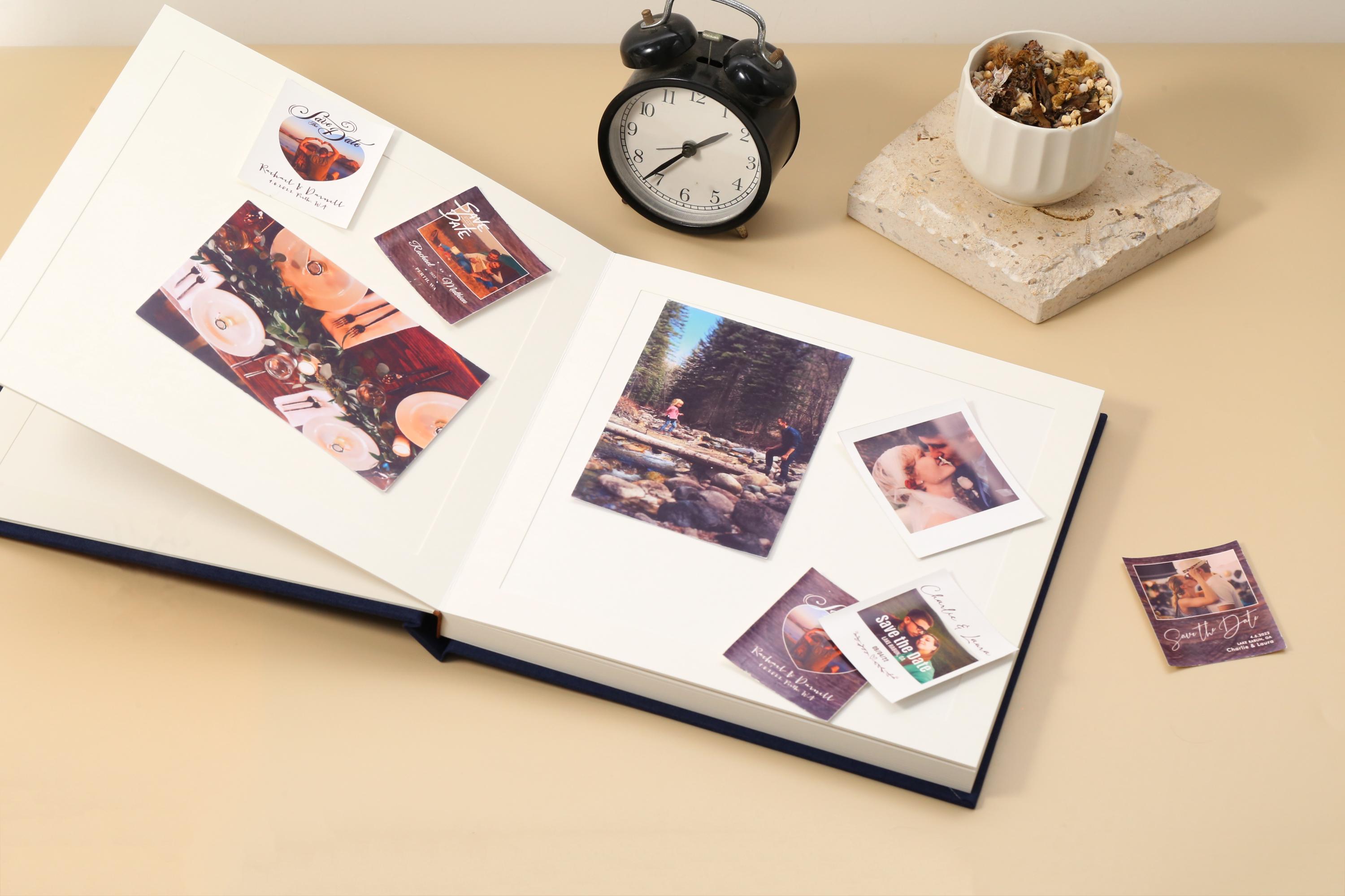 Large Capability Cloth Photo Album, Writable Photo Album ,4 Colors ...