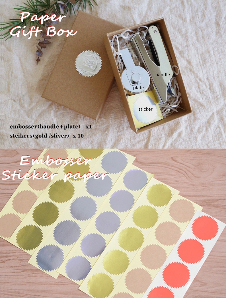 Custom Book Embosser With Rose Personalized Retro Embosser - Etsy