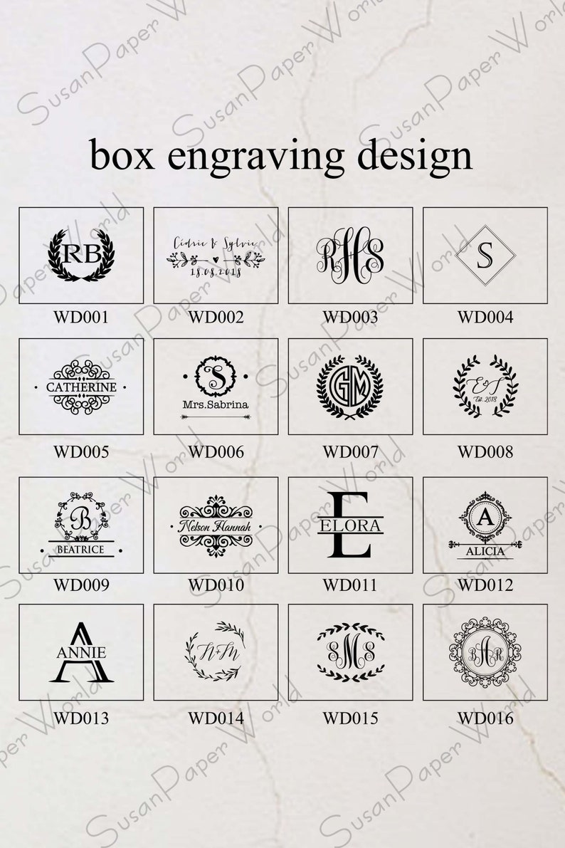 Personalized Monogram Wax Seal Stamp With Initials and Date - Etsy