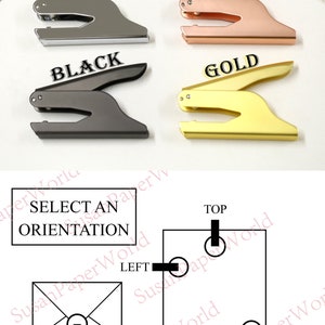 Custom Embosser With Your Own Design, Book Embosser ,custom Logo ...