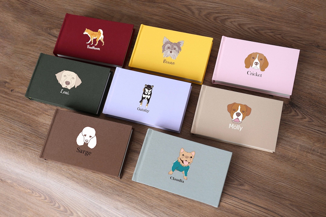 Personalized Pet Memory Album, 3 Inch Instax Photo Album, Pet Loss ...