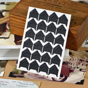 Corner Stickers for Photo Album, 5 Colors Corner Stickers, Photo Frame ...