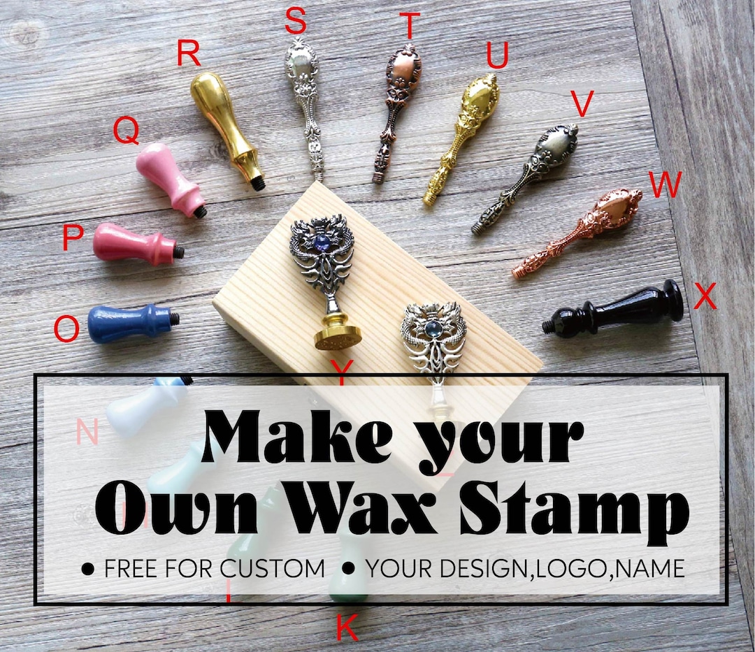 Personalised Wax Seal Stamp ,custom Your Own Design Wax Seal Stamp ...