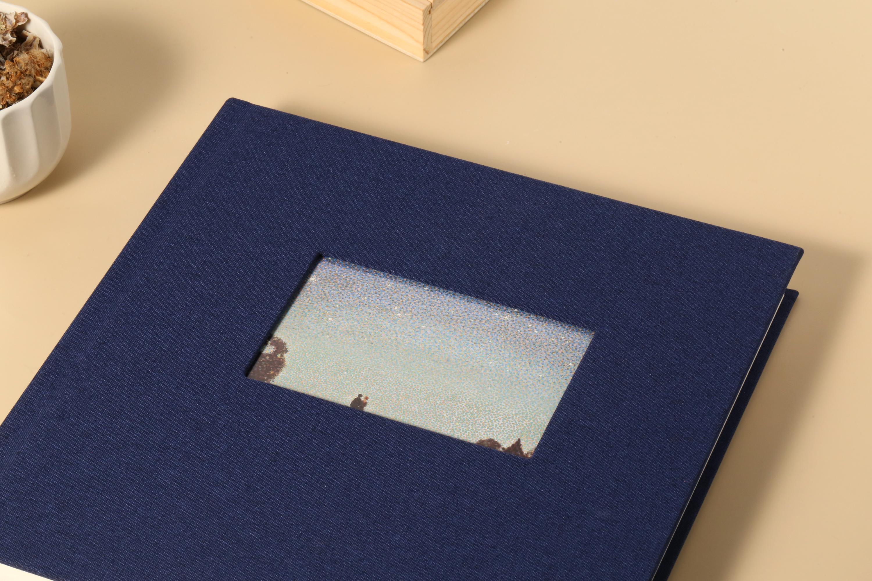 Large Capability Cloth Photo Album, Writable Photo Album ,4 Colors ...