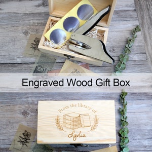 Personalized Embosser With Pine Tree,custom Seal Embosser,wedding ...