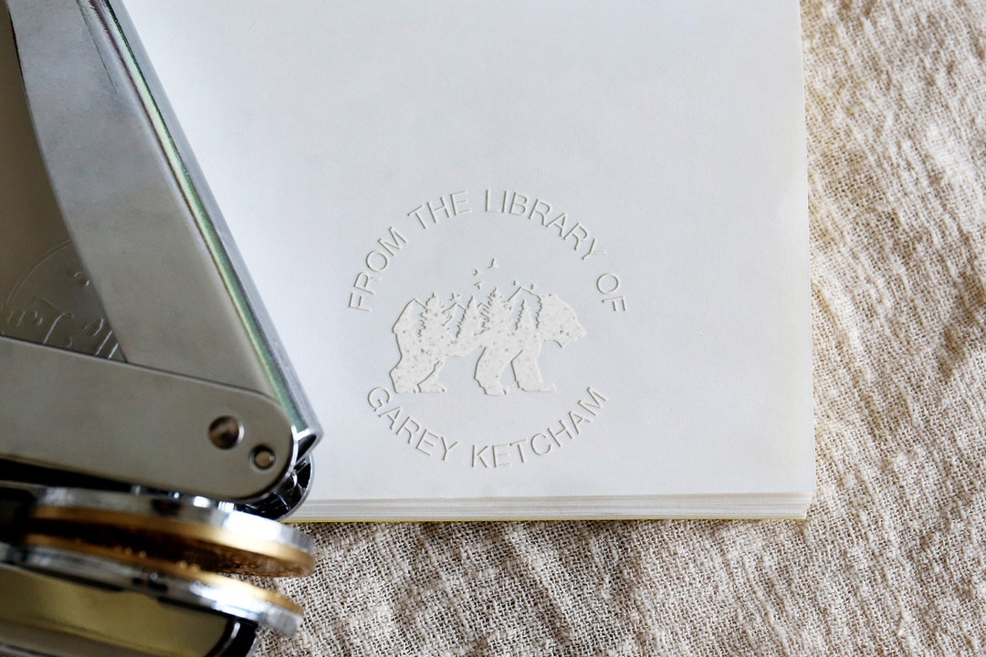 Personalized Library Embosser,from the Library of Embosser, Custom ...