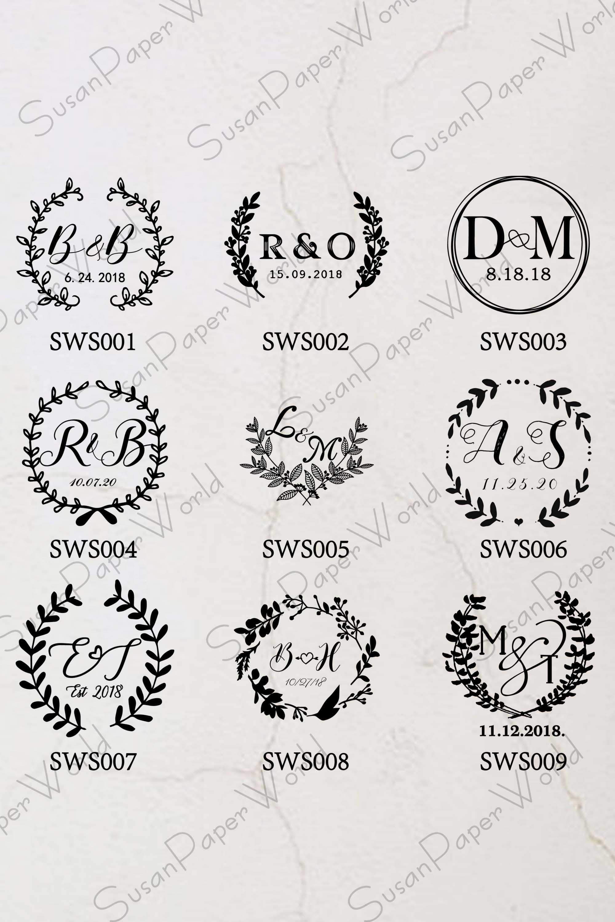 Custom Wood Stamp personalized Wedding Wooden Stamp Wood - Etsy Canada