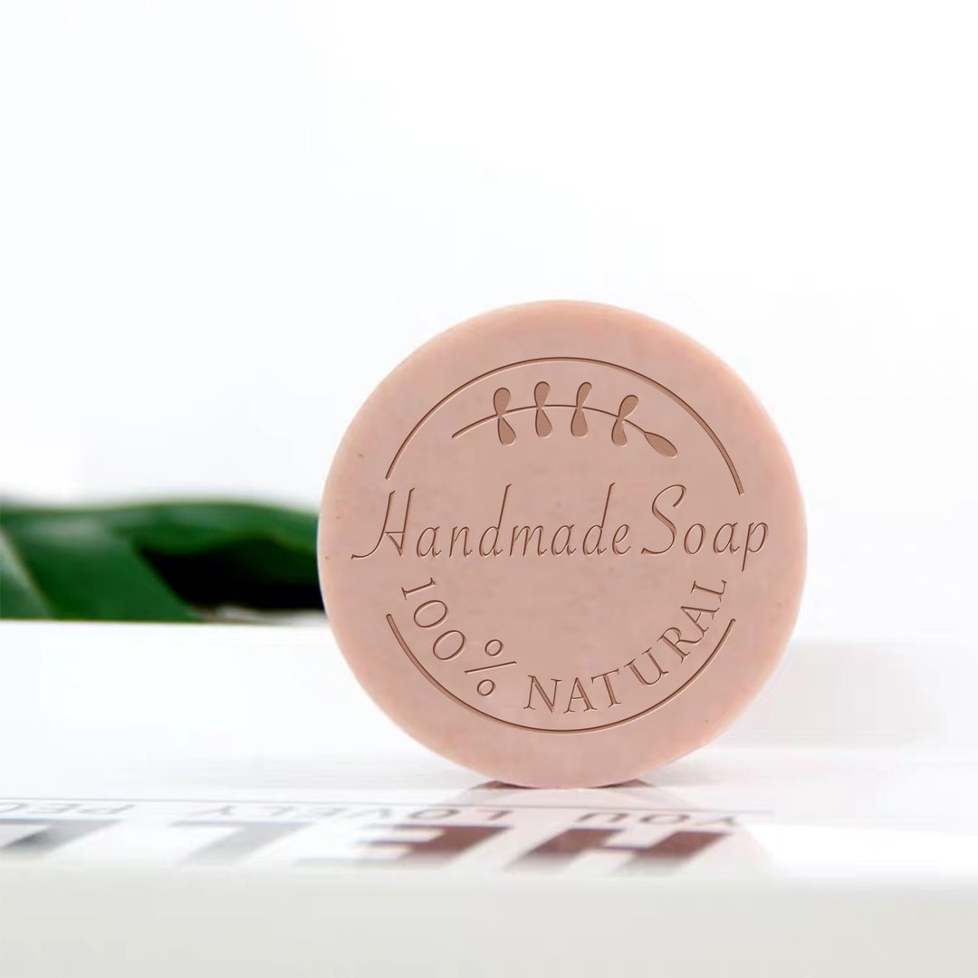 100% Handmade Soap Stamp With Initials, Handmade Acrylic Soap Stamp ...