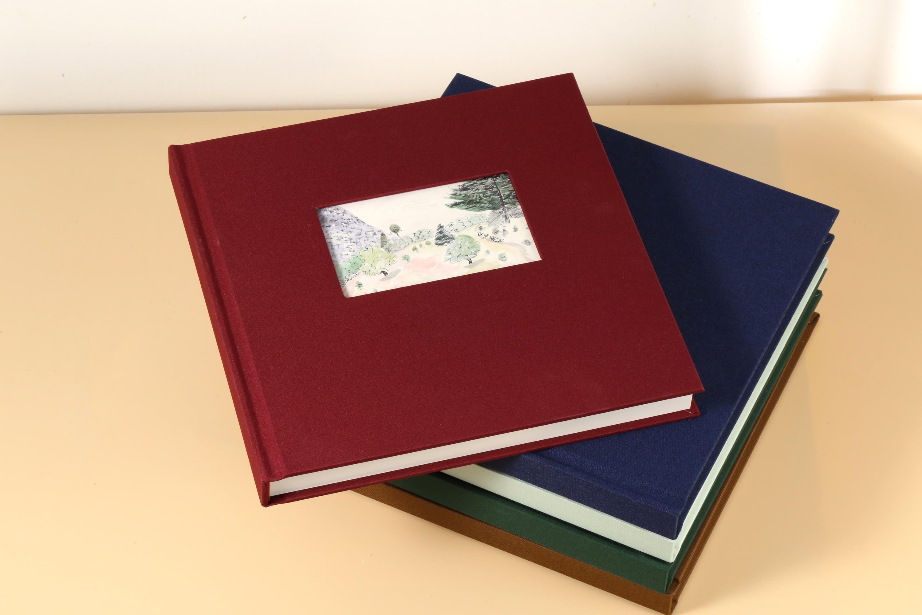 Large Capability Cloth Photo Album, Writable Photo Album ,4 Colors ...
