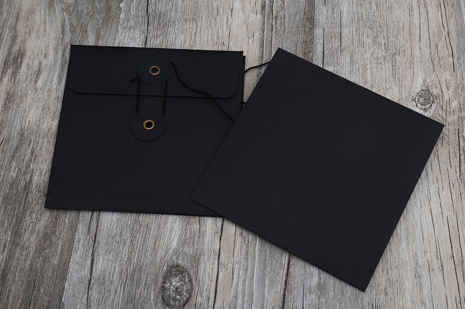 Minimalist Paper CD Envelope/black CD Envelope Sleeve /kraft Envelopes ...