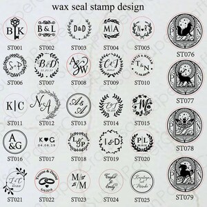 Personalised Wax Seal Stamp ,custom Your Own Design Wax Seal Stamp ...