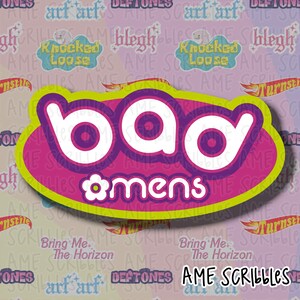 Cute Metal Band Stickers Music Gift for Rock Fans - Etsy