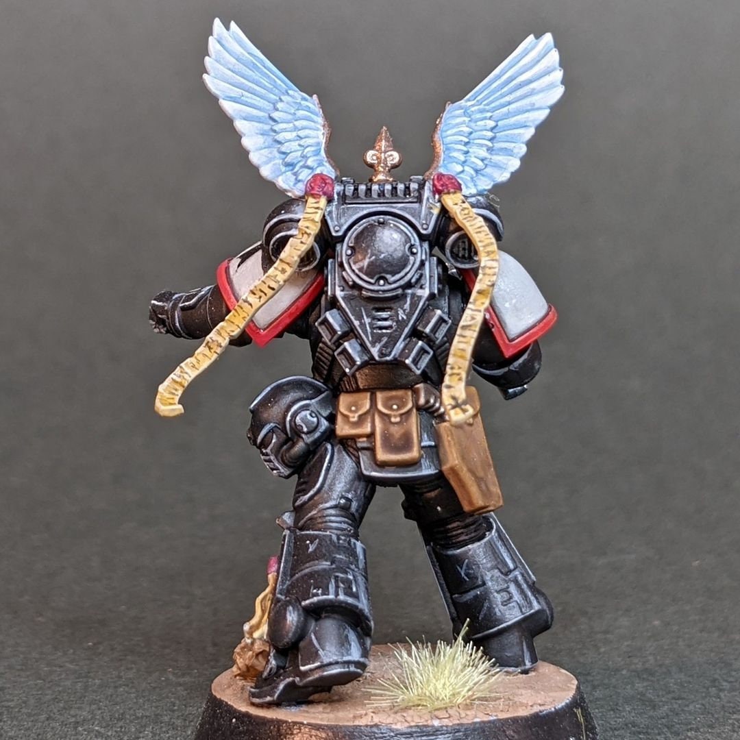 Warhammer 40k Primaris Black Templars Painted - Etsy