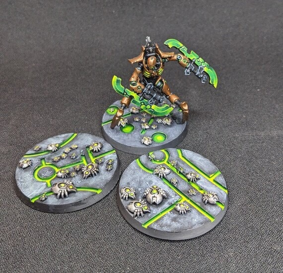 Custom Necron 3D STL Bases Files - Etsy