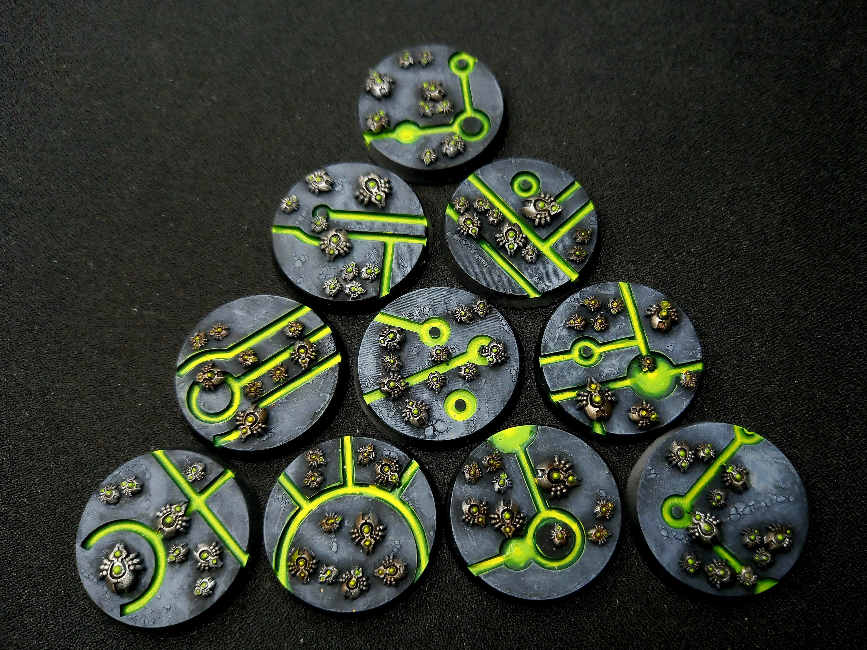 Custom Necron 3D STL Bases Files - Etsy
