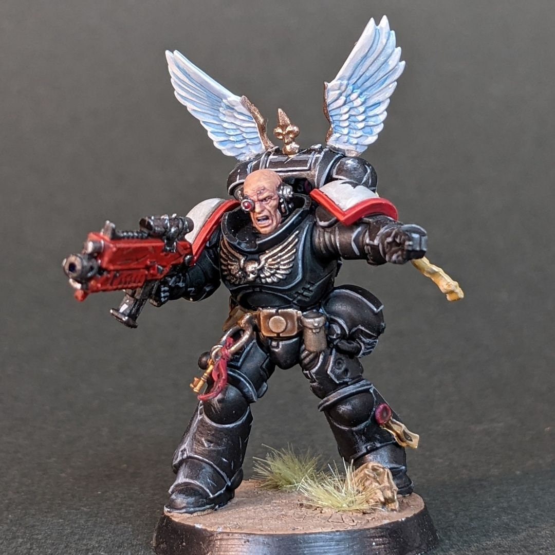 Warhammer 40k Primaris Black Templars Painted - Etsy