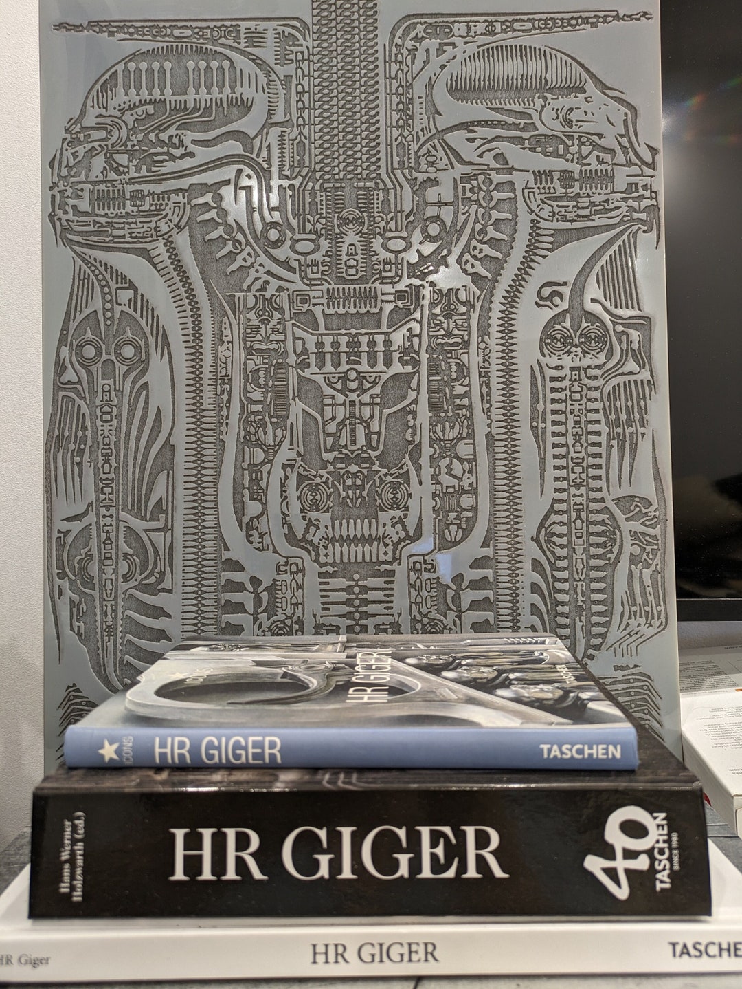 HR Giger SVG file Giger tile design for tshirts wall decor - Etsy Portugal