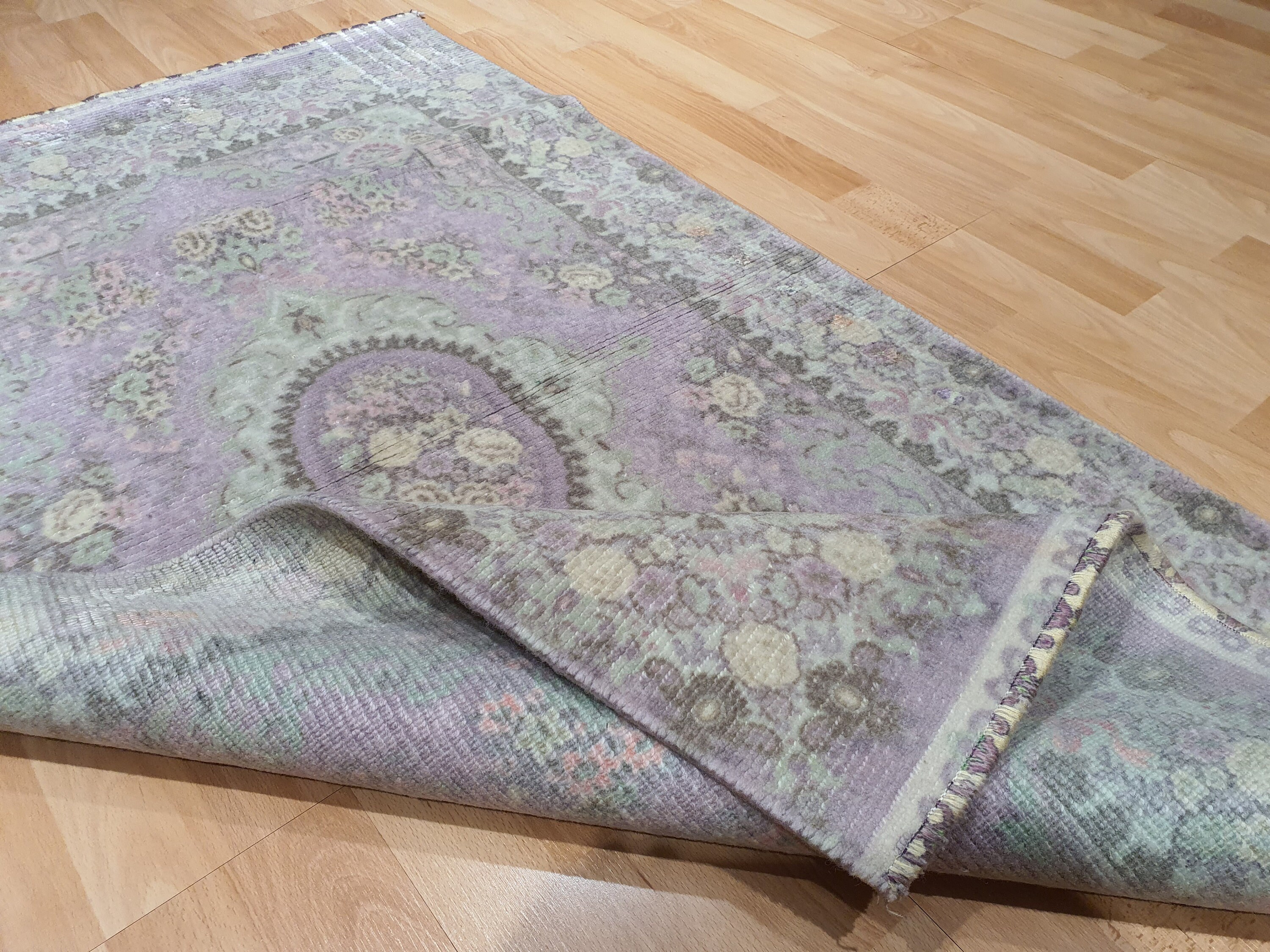 Small Purple Rugentrway Rugsauthentic Rug Oriental Rug | Etsy