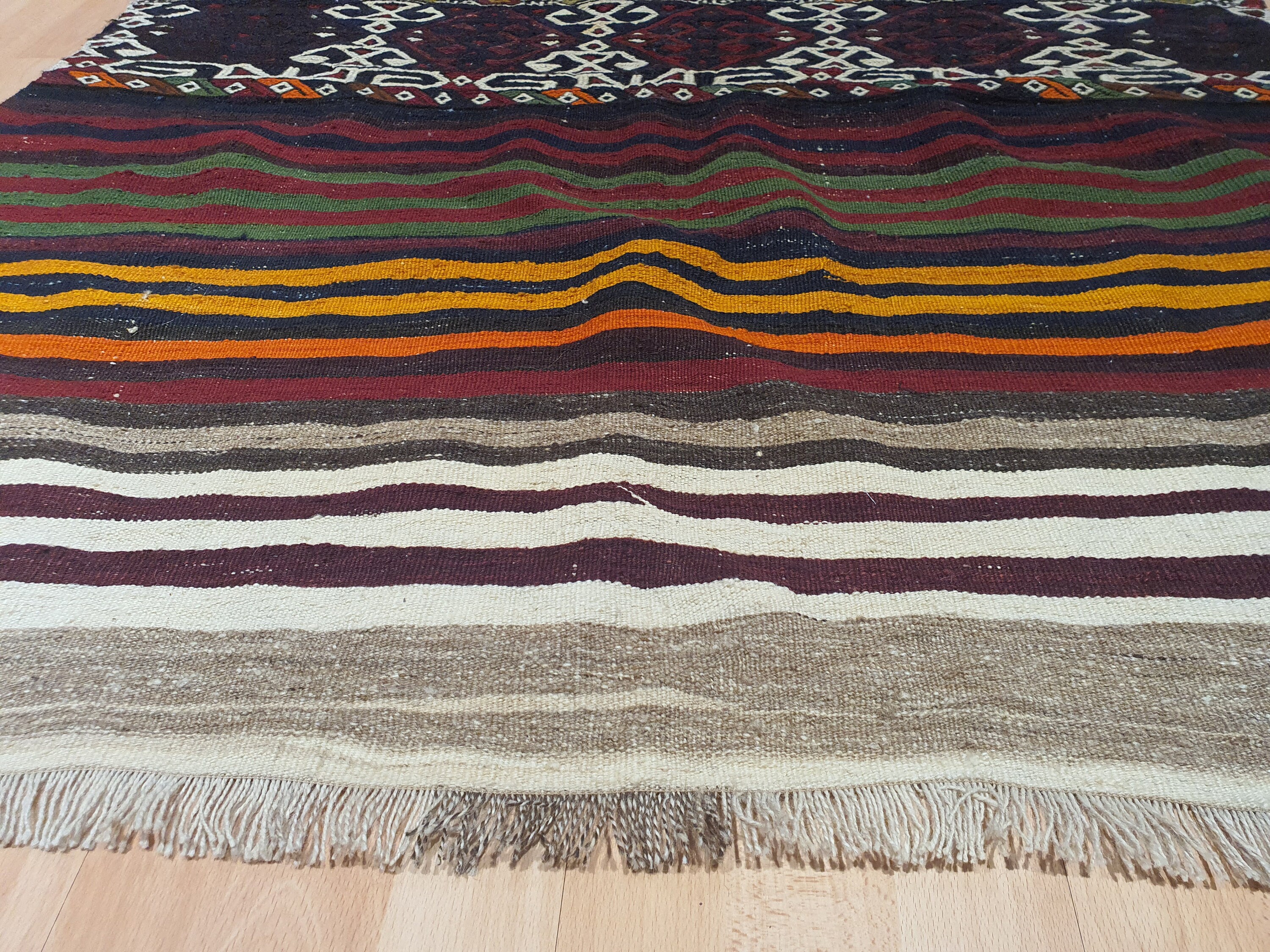 Ethnic Rug Small Wool Rug Office Rug Eclectic Rug Design - Etsy