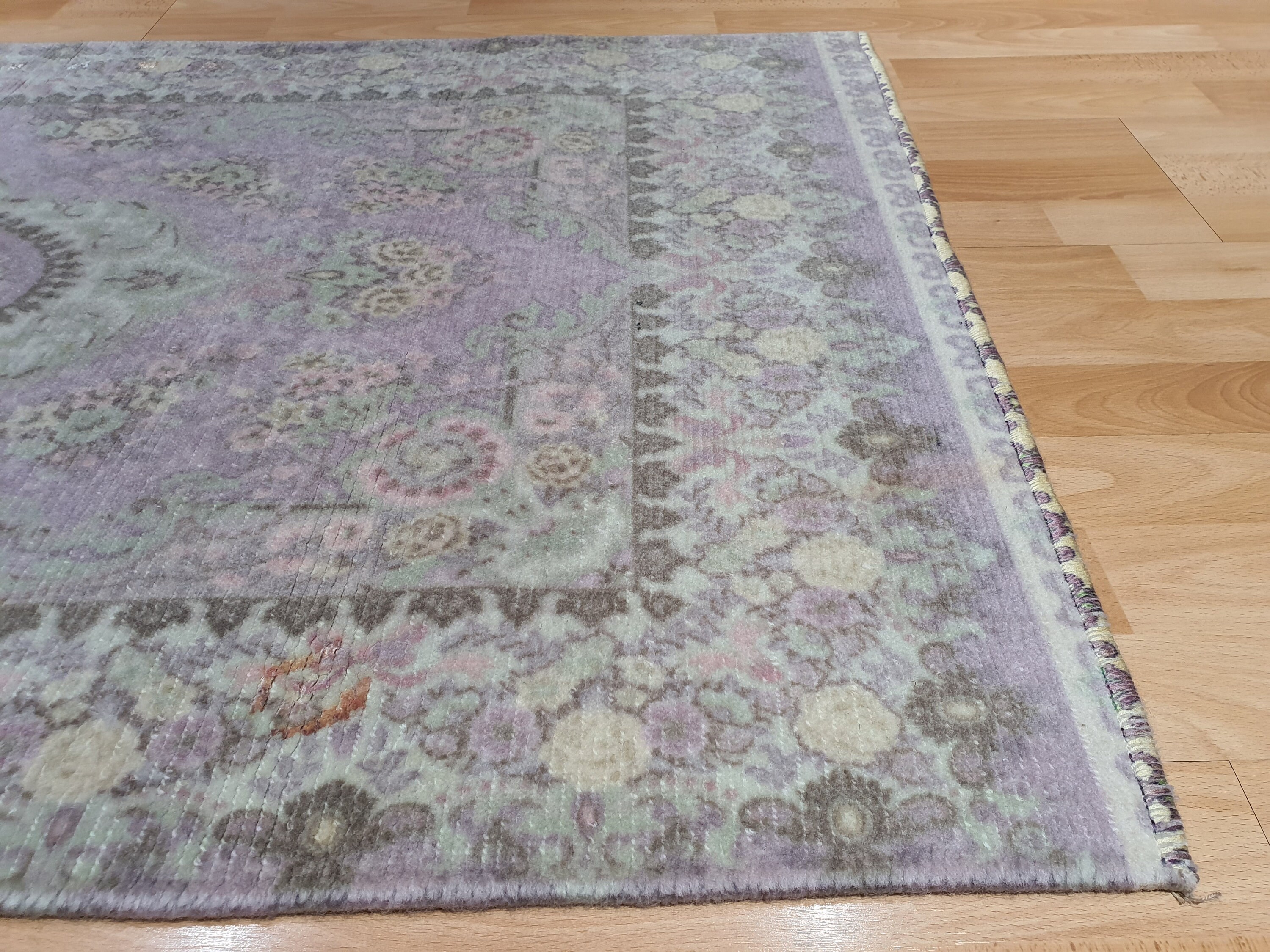 Small Purple Rugentrway Rugsauthentic Rug Oriental Rug | Etsy