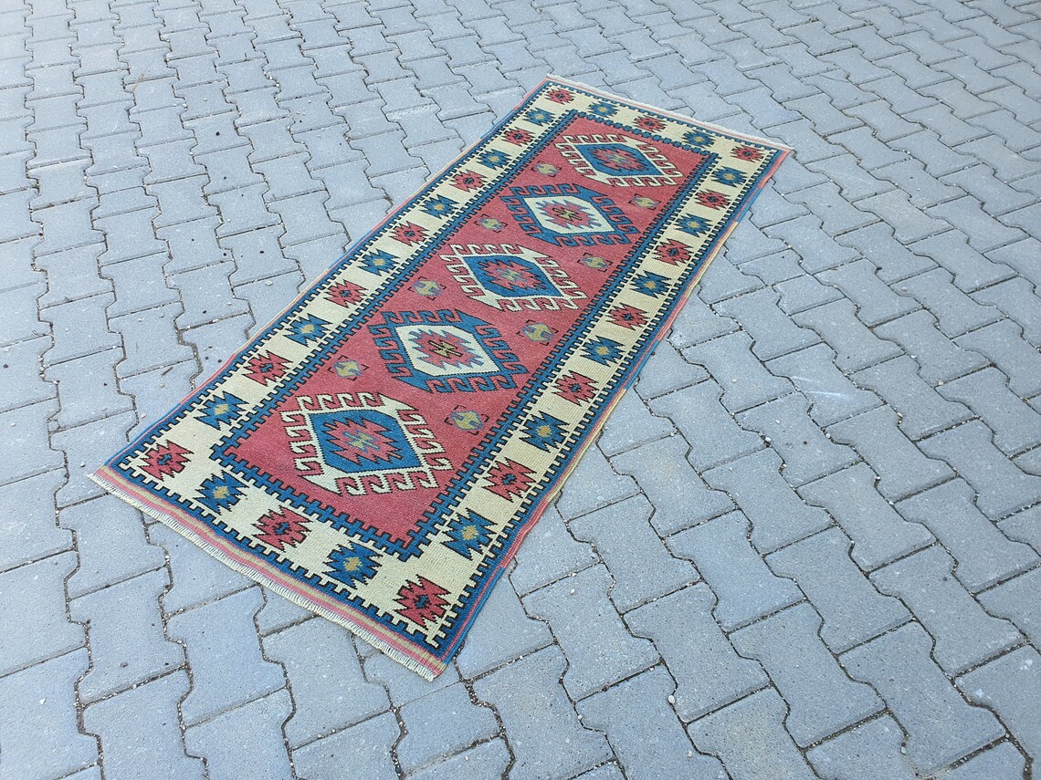 Runner Rug Kitchen Small Rug Stair Rug Eclectic Rug Design | Etsy