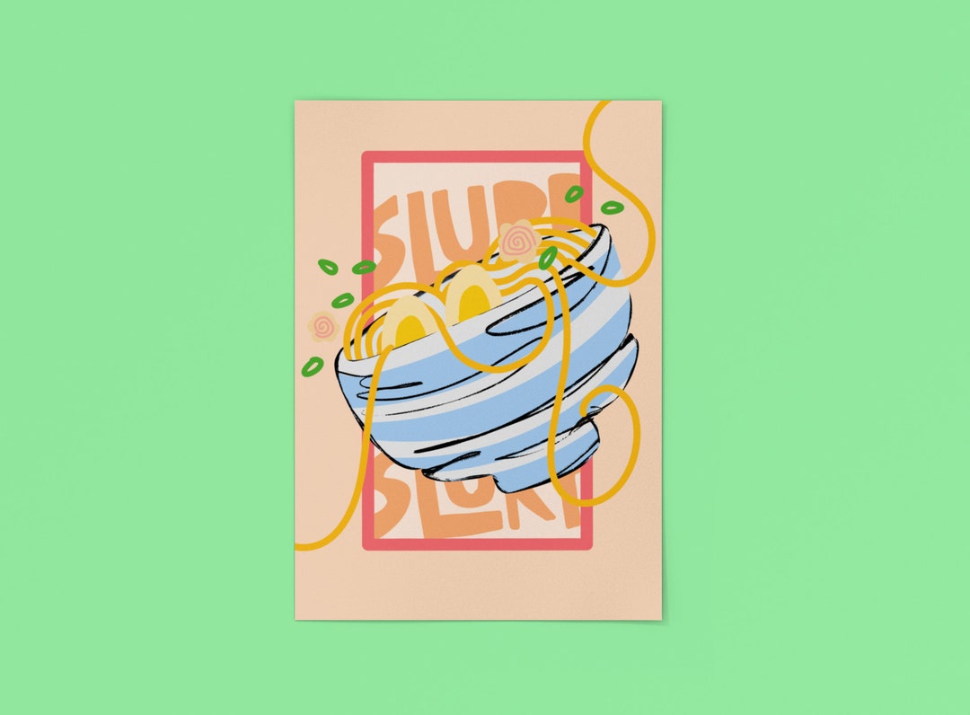 SLURP Art Print - Etsy