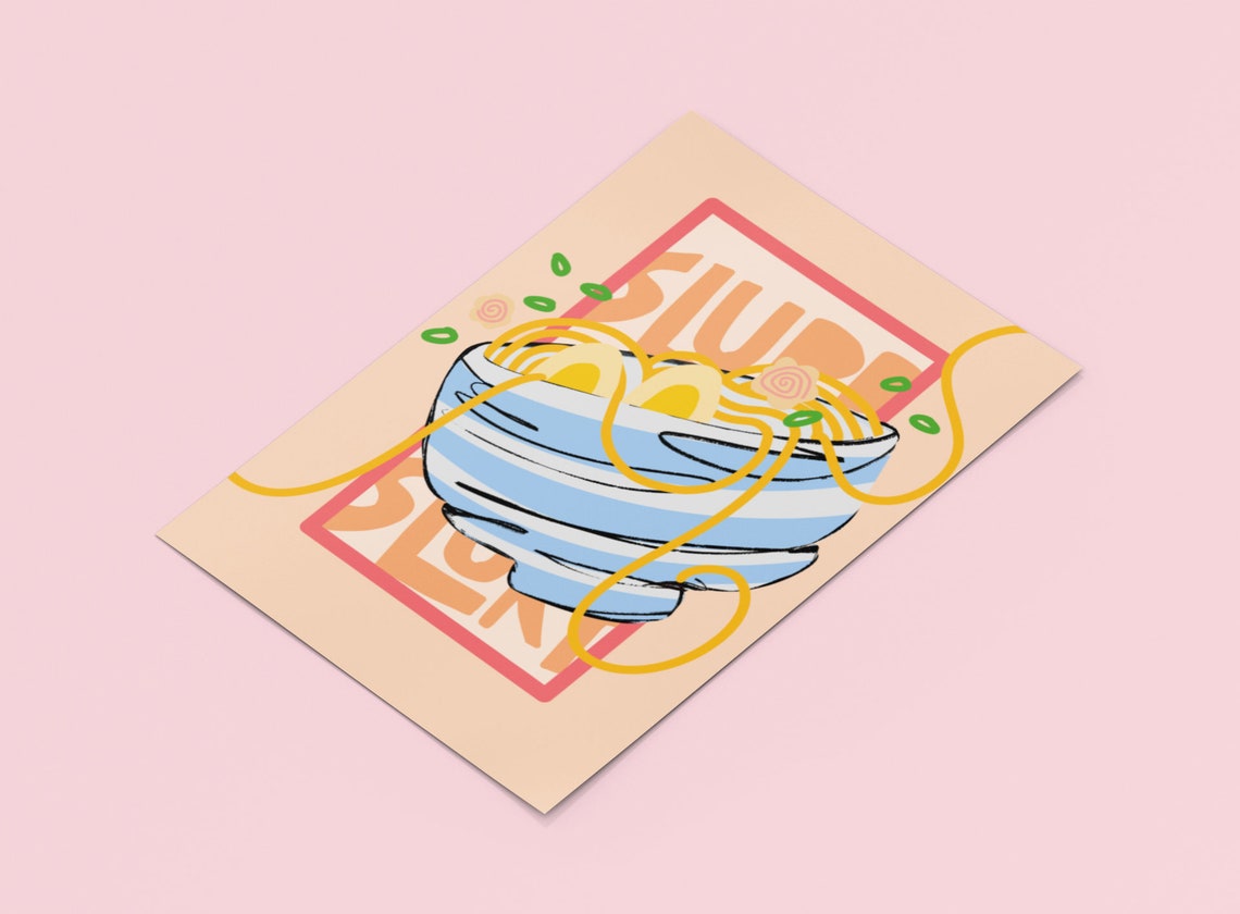 SLURP Art Print - Etsy