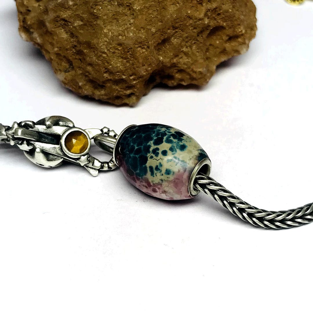 Crystal Inside Natural Multi Snake Dragon Agate Gemstone 13 X 17 Mm ...