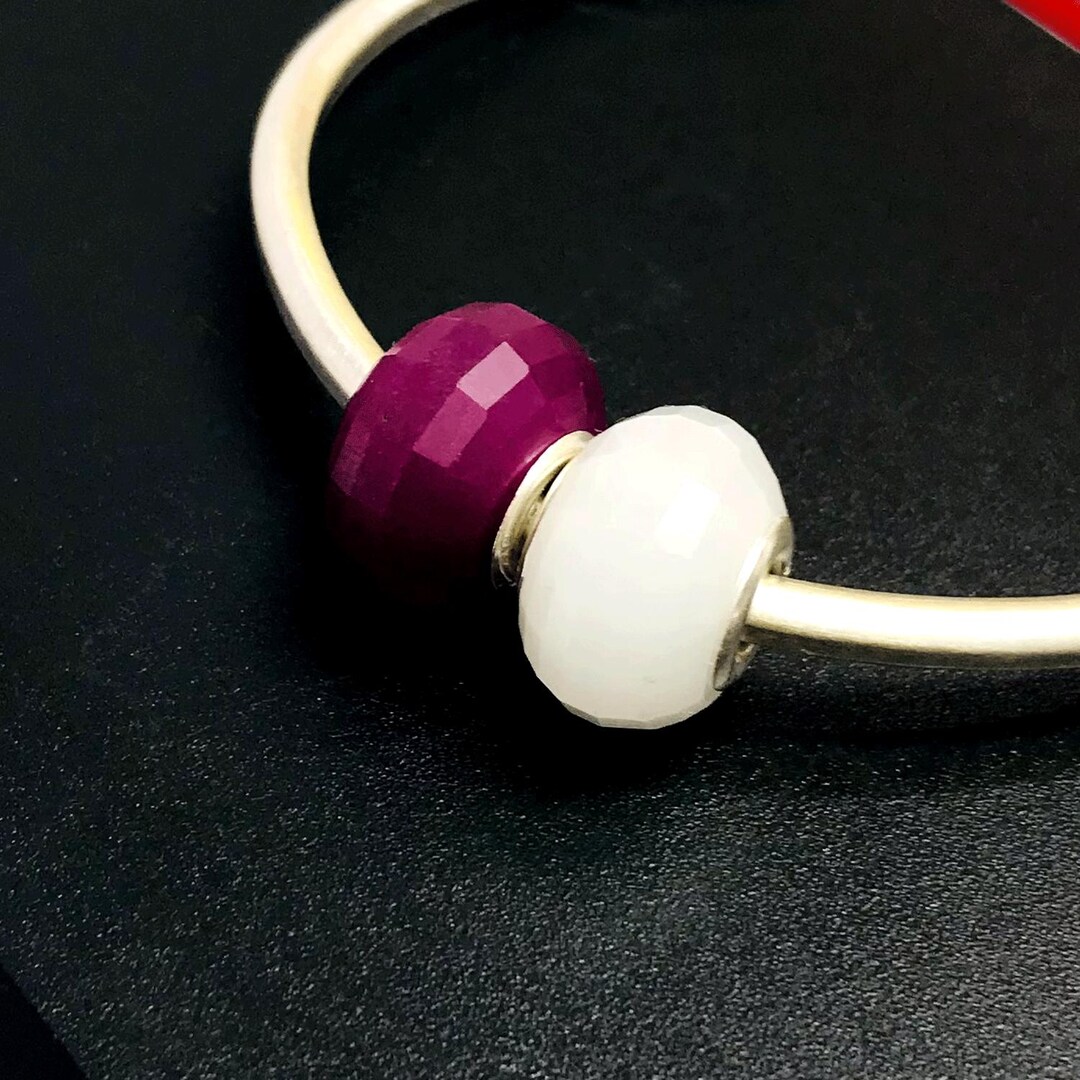 Spider Cut Natural Milky Aventurine & Ruby Aventurine Gemstone Faceted ...