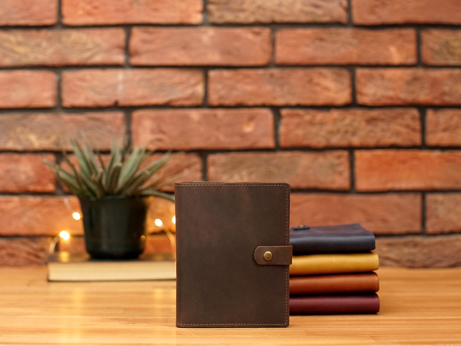 Refillable Leather Journal With Personalization, Custom Leather ...