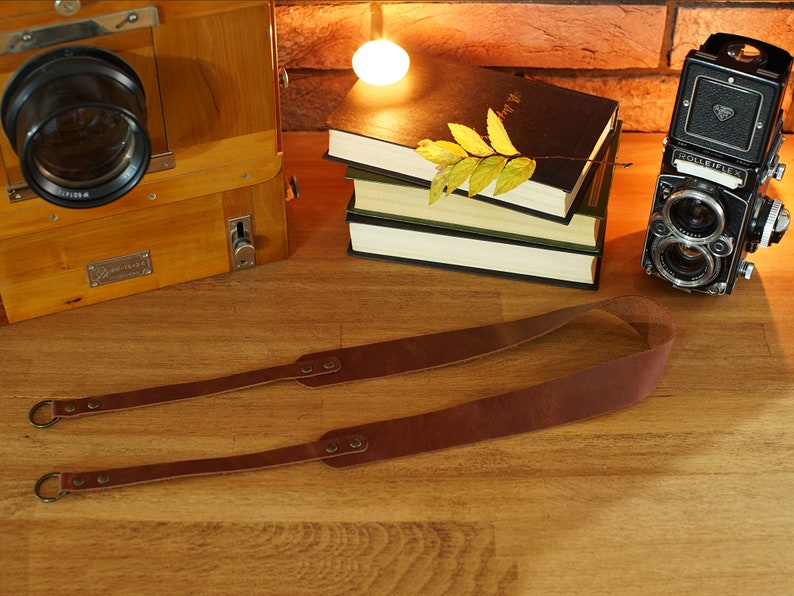 Leather Camera Strap Personalized Camera Strap DSLR / SLR | Etsy