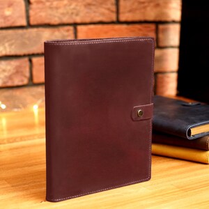 Refillable Leather Journal With Personalization, Custom Leather ...