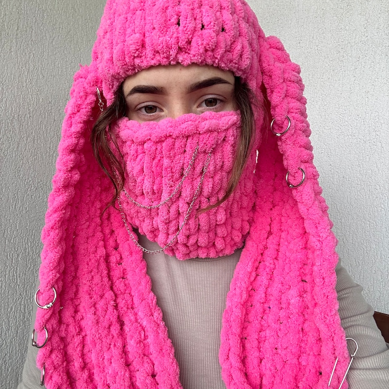 Balaclava Mask Beanie - Etsy
