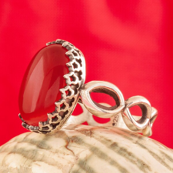 Aqeeq Ring - Etsy