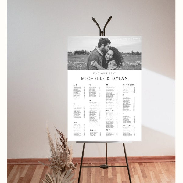 Photo Seating Chart - Etsy