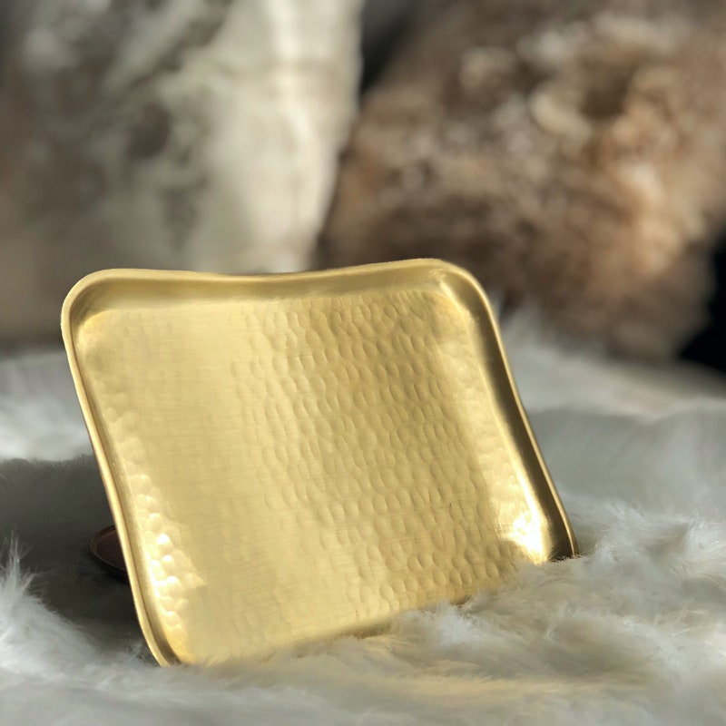 Gold Tray - Etsy