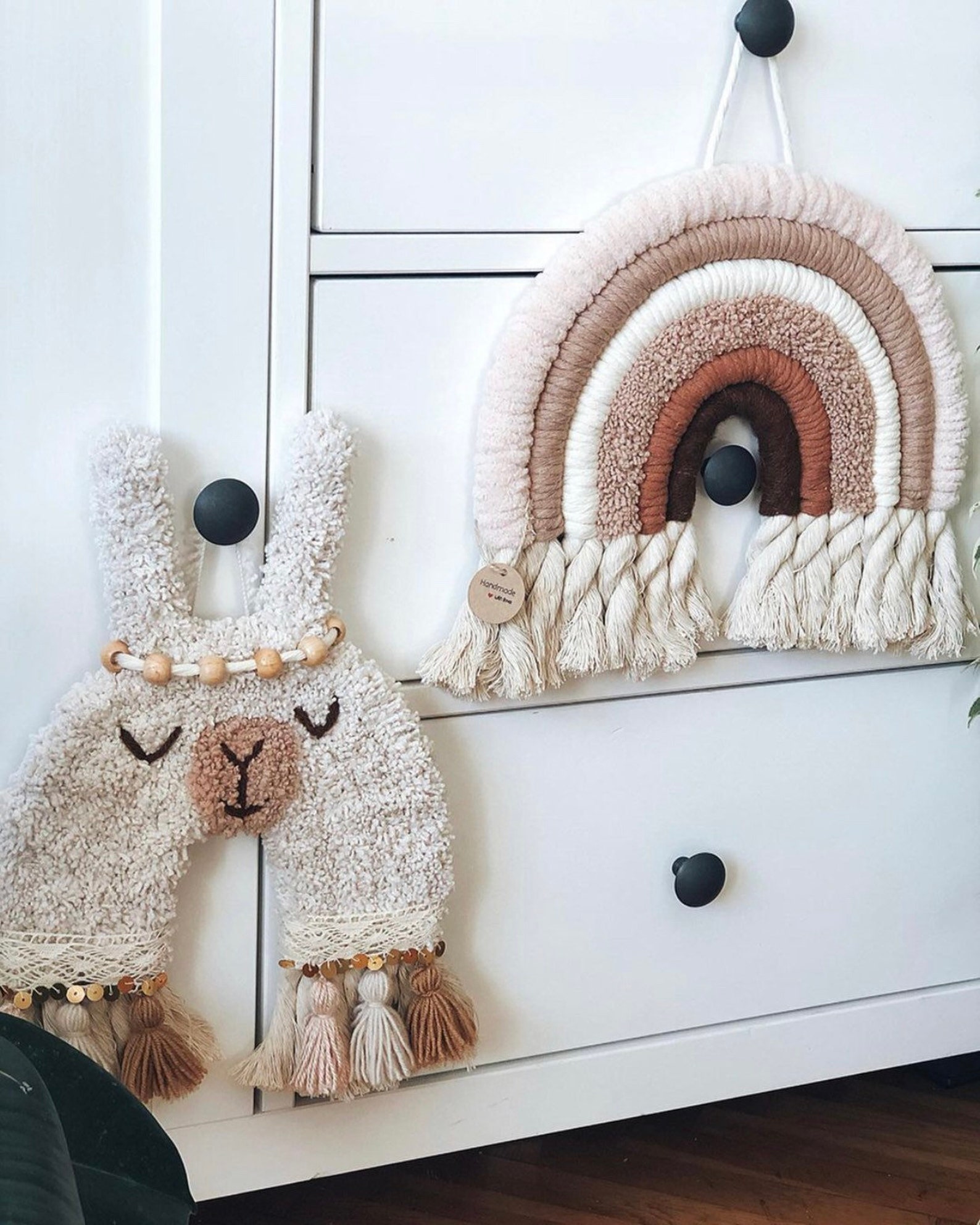 Llama Wall Hanging Handmade Nursery Room Decoration and Kids Stuff - Etsy