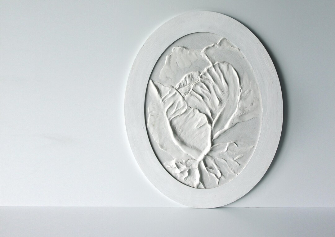 Modern Botanical Bas Relief. Clay Wall Hangings. Meaningful Present. - Etsy