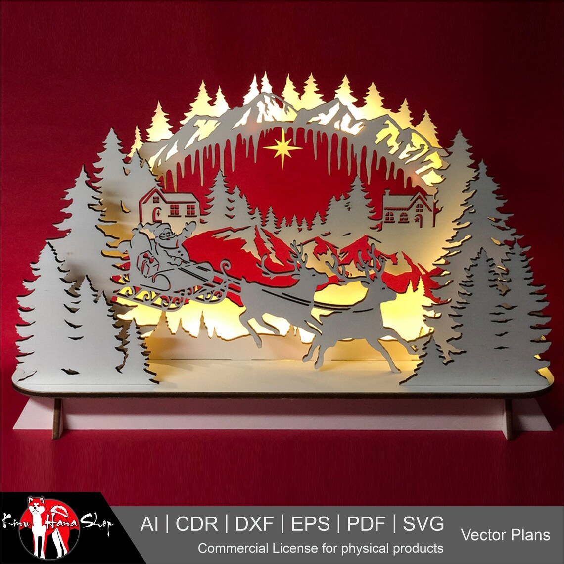 XMas Schwibbogen wooden LED Schwibbogen Christmas | Etsy