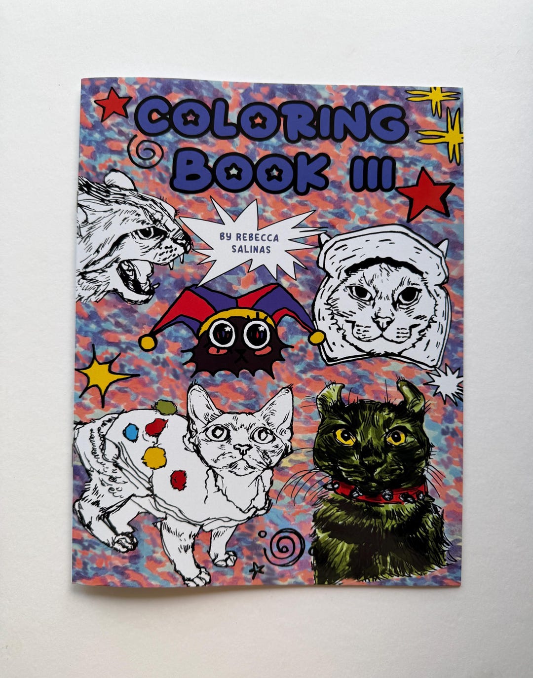 Cat Coloring Book III - Etsy