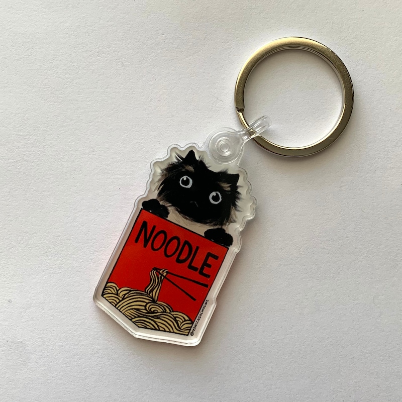 Cat Key Chain - Etsy