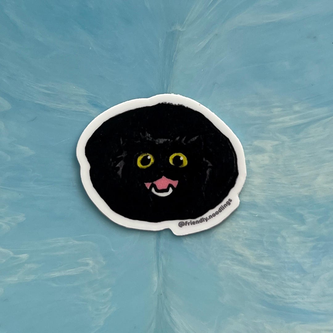 Squid Orb Sticker - Etsy