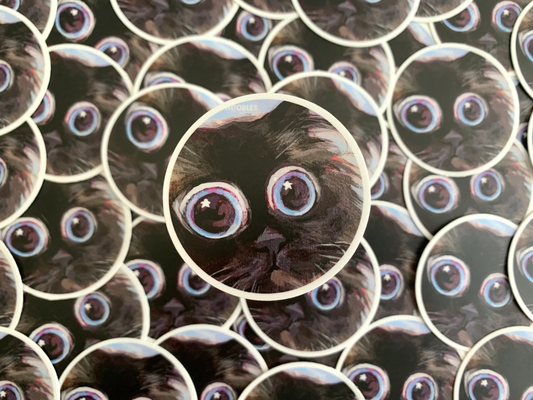 Bug Eyed Noodle Sticker - Etsy