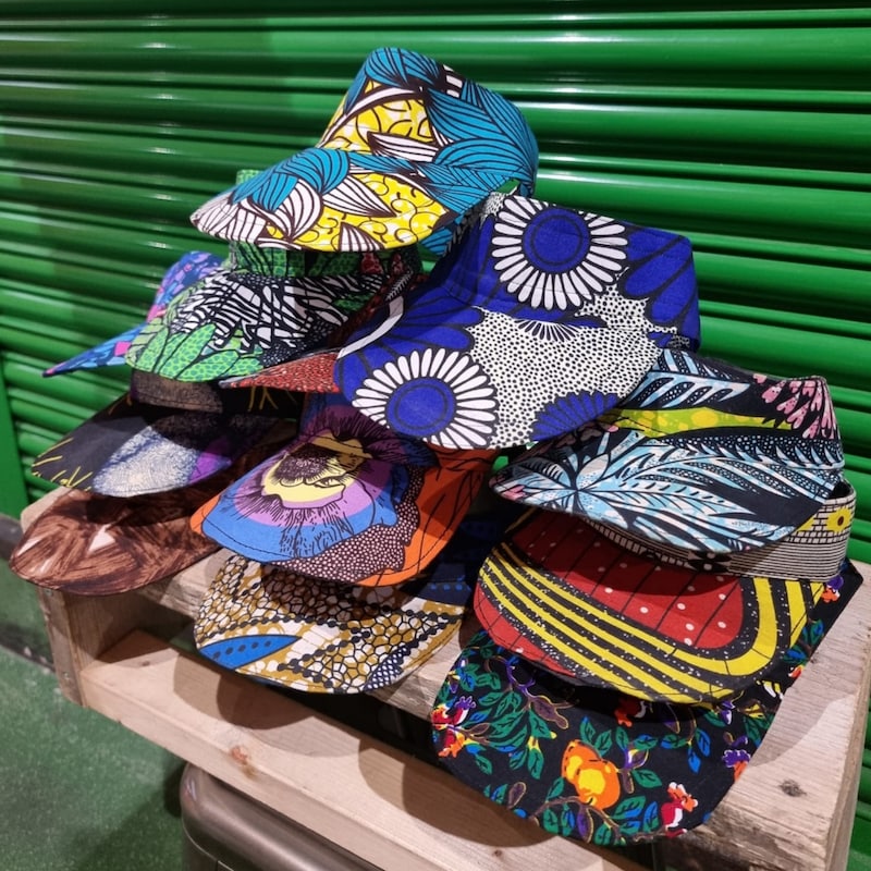 Handmade Fabric Visor - Etsy UK