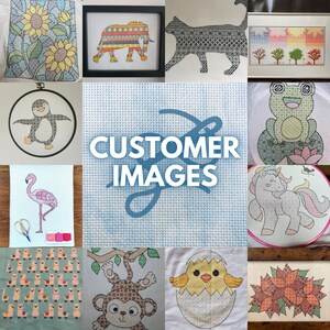 Slithering Snake - Blackwork Pattern (PDF Download) Animal Leaves ...