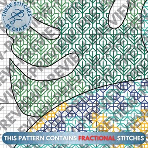 Slithering Snake - Blackwork Pattern (PDF Download) Animal Leaves ...