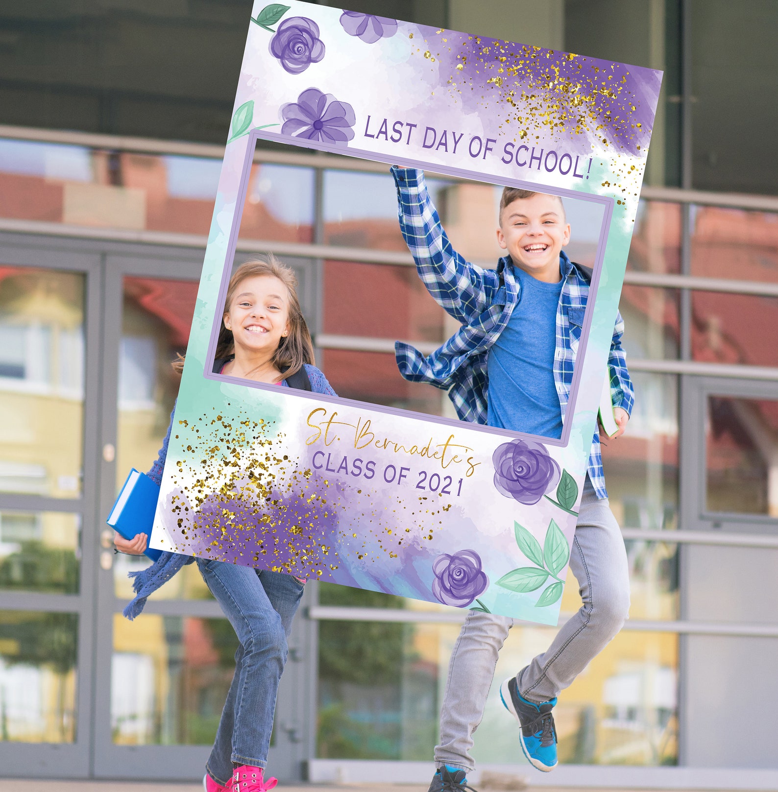 First Day of School Last Day of School Party Frame Last Day - Etsy UK