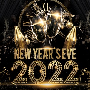 New Years Eve Party Sign NYE Party Welcome Corporate New - Etsy UK